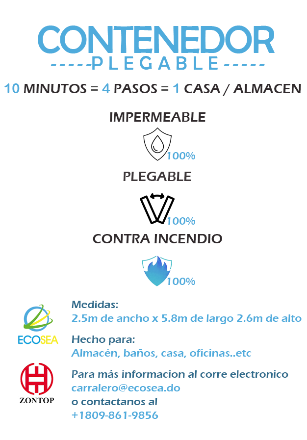 -Contenedor Plegable - EcoSea